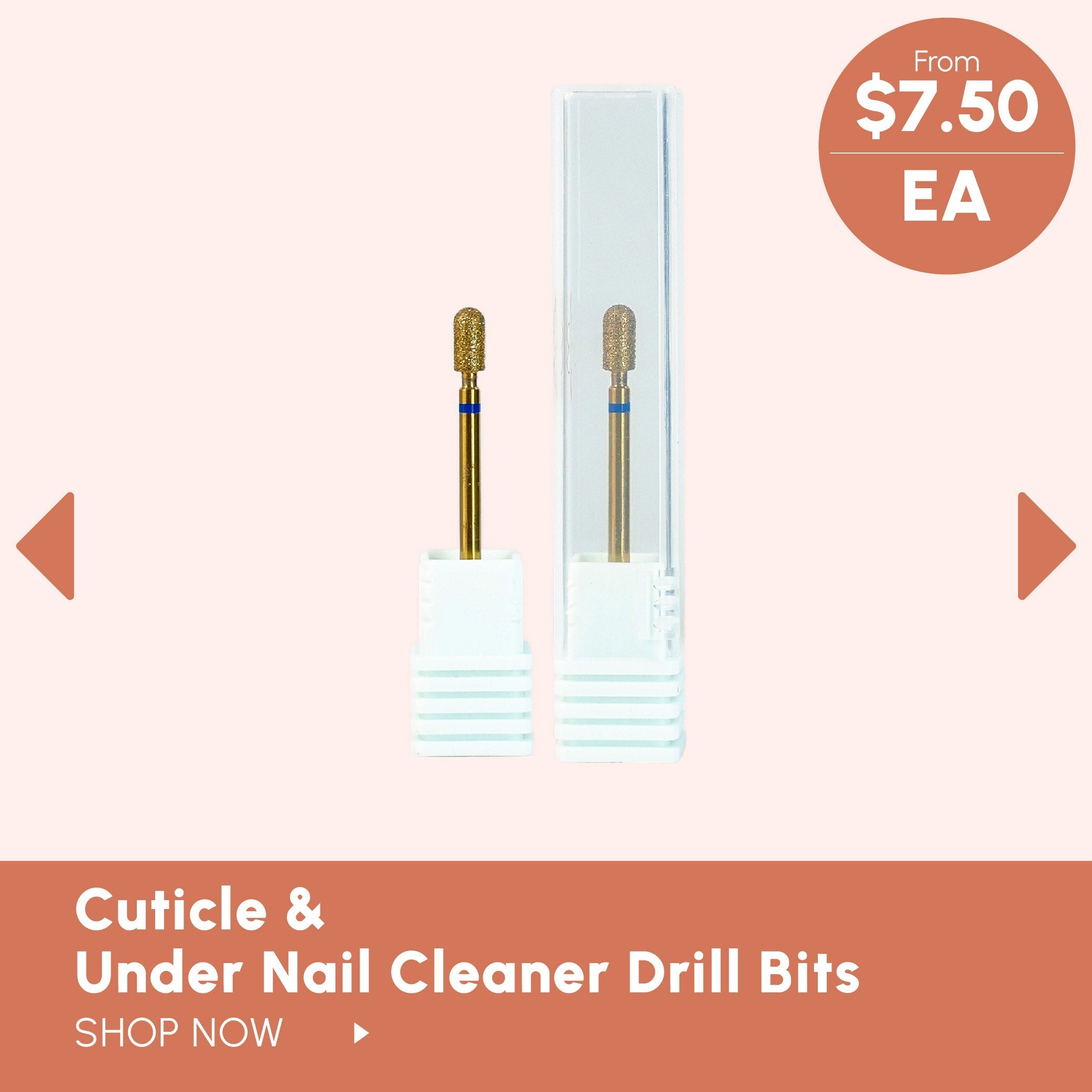 Cuticle & Under Nail Cleaner Drill Bits - DTK Nail Supply