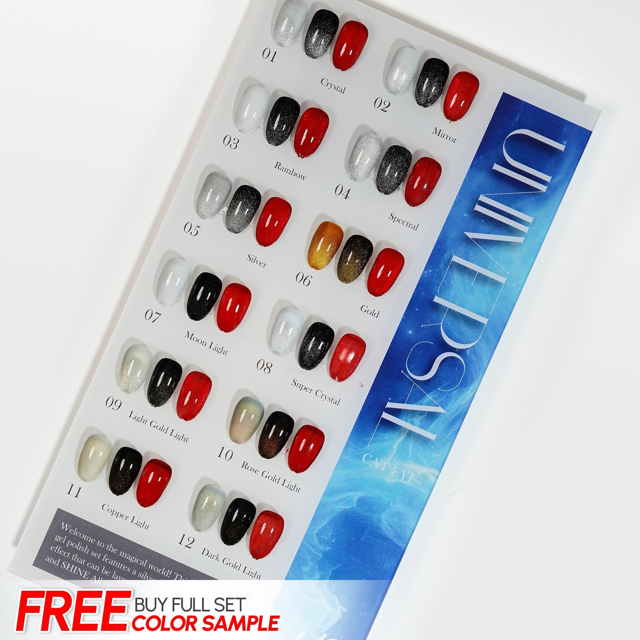 LDS Universal Cat Eye Collection - DTK Nail Supply