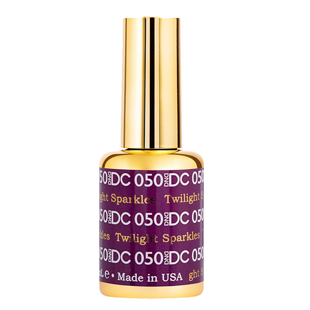 DND DC Gel Polish - 050 Twilight Sparkles - DTK Nail Supply